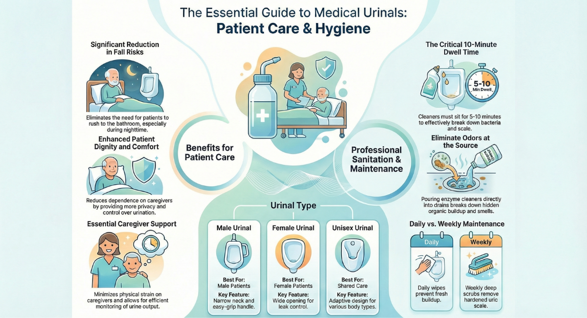 Medical Urinal Toilets: A Complete Guide for Home and Hospital Care ...
