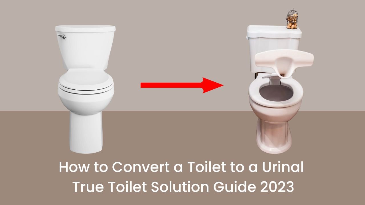 How to Convert a Toilet to a Urinal - True Toilet Solution Guide 2023