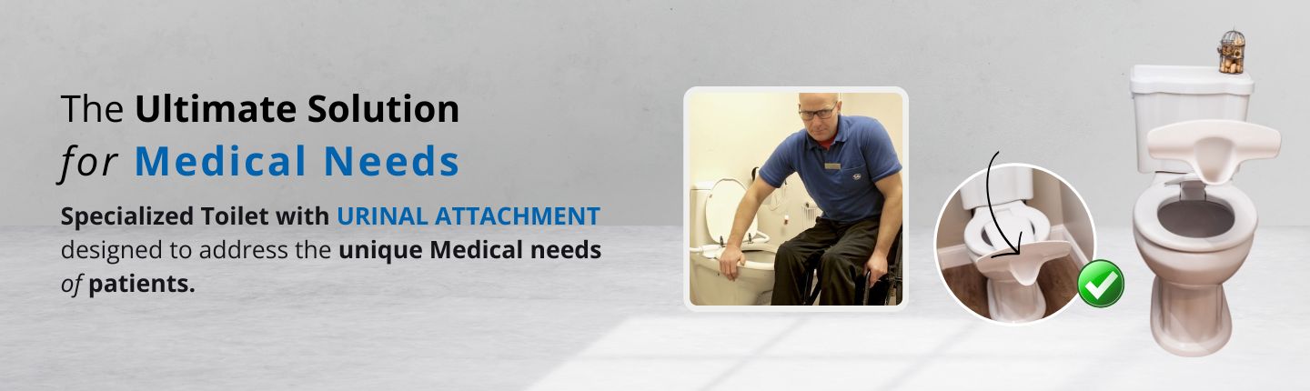 Best Medical & Hospital Urinal Toilet Specially designed for Disabled ...