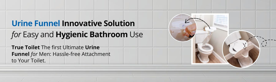 Mess free Urine Funnel for Men – Stay Clean & Dry – True Toilet
