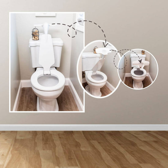 True Toilet's Innovative Toilet Seat with Urinal Attachment for Men