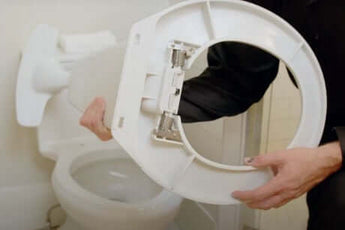 100% Splash-Proof Urinal Toilet Combo for Home Bathroom | True Toilet