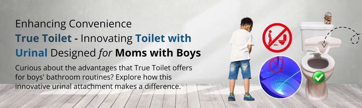 Upgrade your bathroom with Kids Urinal & Toddler Toilet Seat – True Toilet